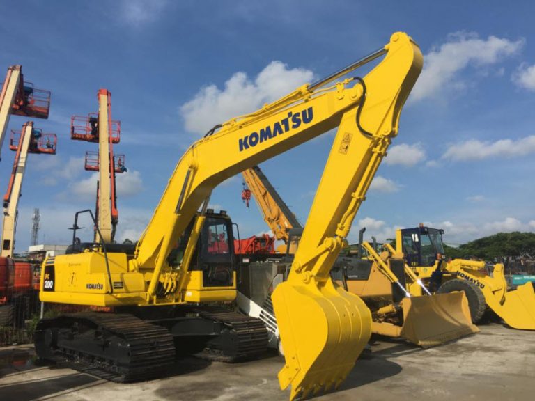 Excavator Komatsu Pc200, Spesifikasi Komatsu Pc200-8